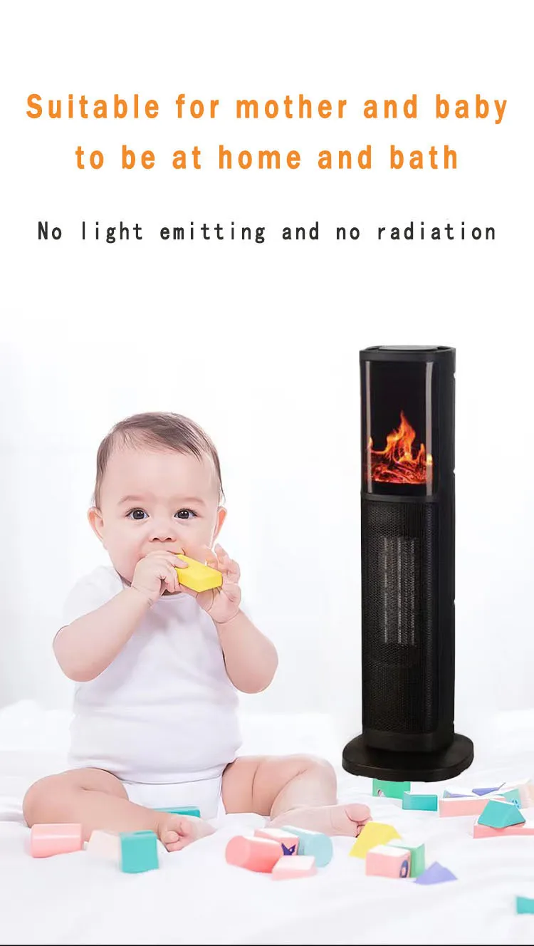 Factory Good Selling PTC 2000W Tower Fast Heating Electric Winter ...