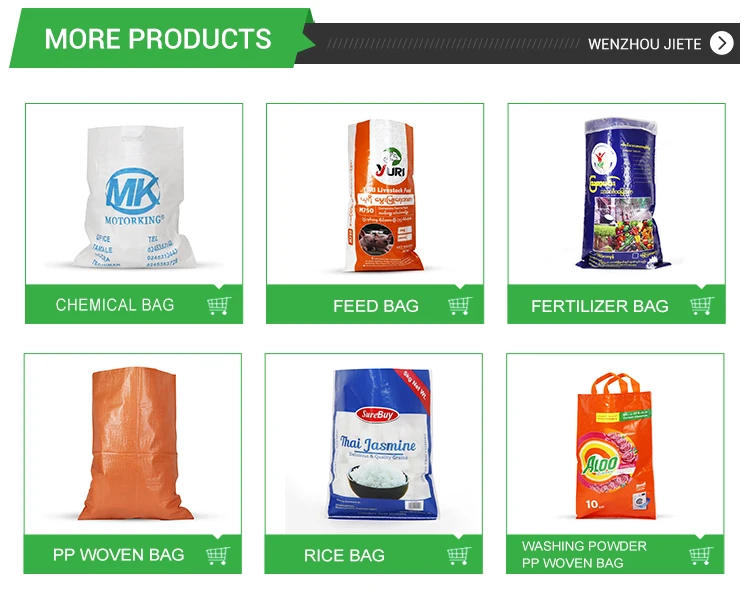 Organic Pp 100kg Different Types Packaging Rice Packing Bag 50kg Design ...