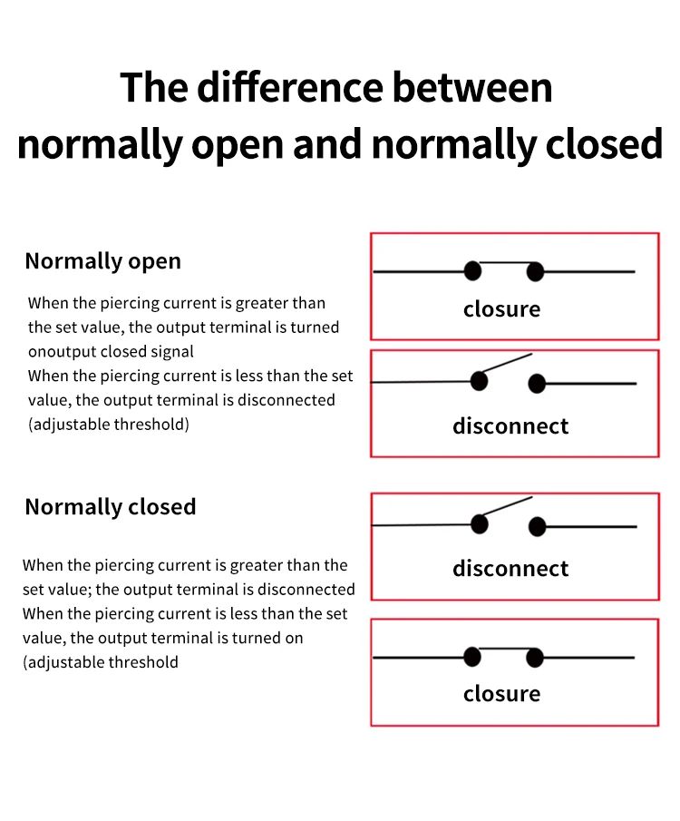 DC Current Switch - Hall Effect Current Sensing Relay