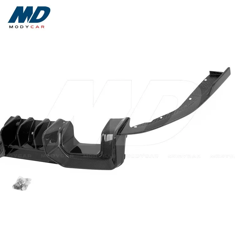 Ad Style Carbon Fiber Rear Diffuser For 2021-2023 Bmw 4 Series G82 M4 ...
