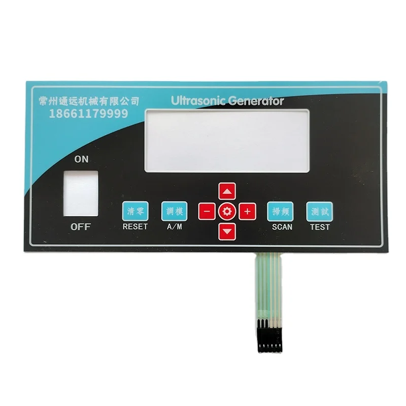 Switches Control Panel Sticker keypad overlayFunction touch switch ...