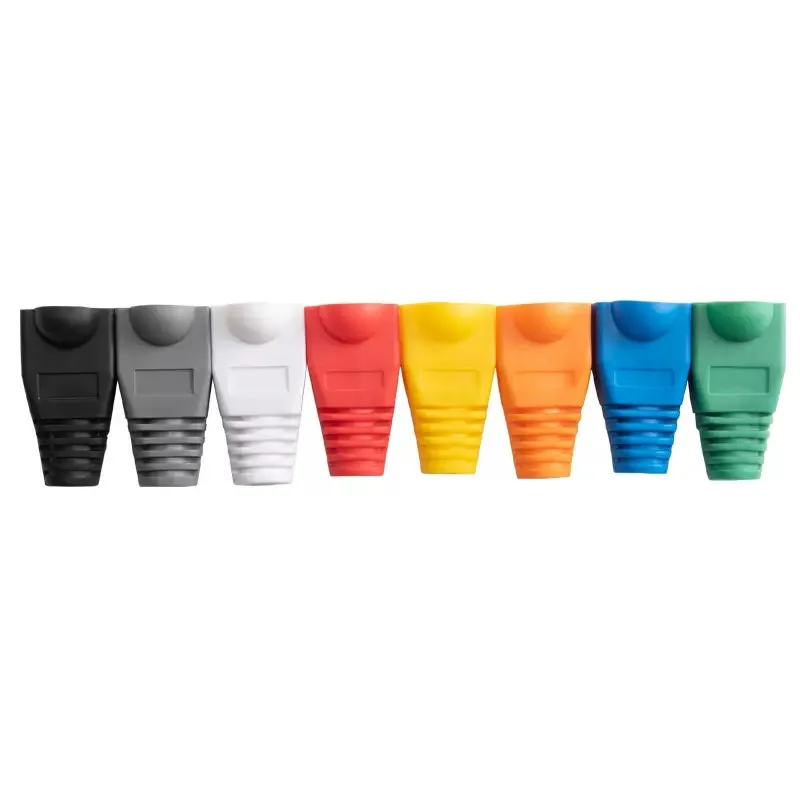 Multiple Colorful CAT5E CAT6 Cat7 UTP FTP STP Network Cable Plug RJ45 ...