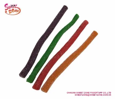 Cartoon Sour Long Gummy Candy - Sweet Zone Glucose Treat