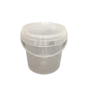 1litre Clear Plastic Pail With Lids Food Grade - Buy 1litre Food Grade ...