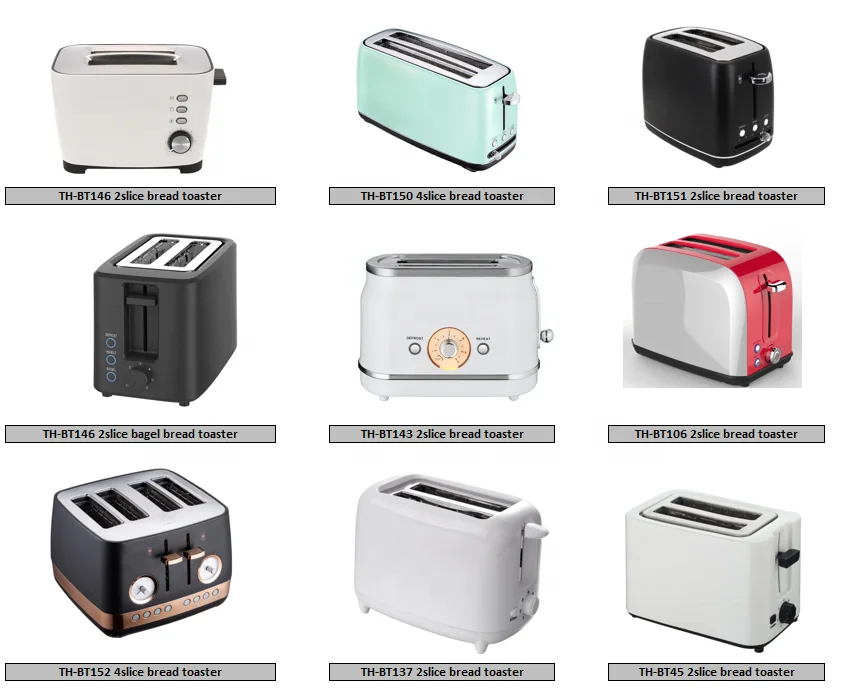 750w 5level Etl Stainless Steal Electric 2 Slice Bread Toaster - Buy ...