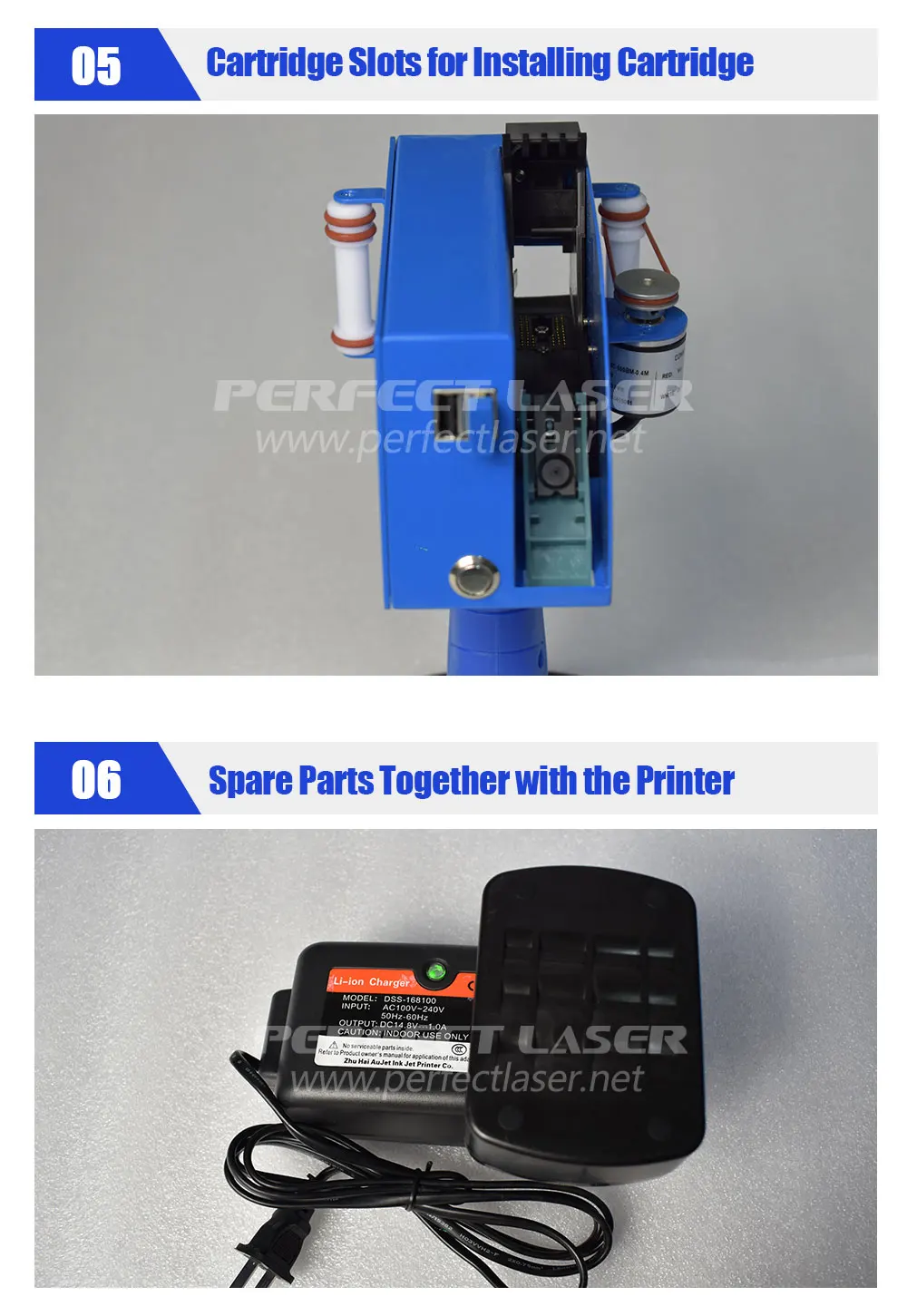 Perfect Laser- Handheld Inkjet Printer Glass/ Portable Expiry Date ...