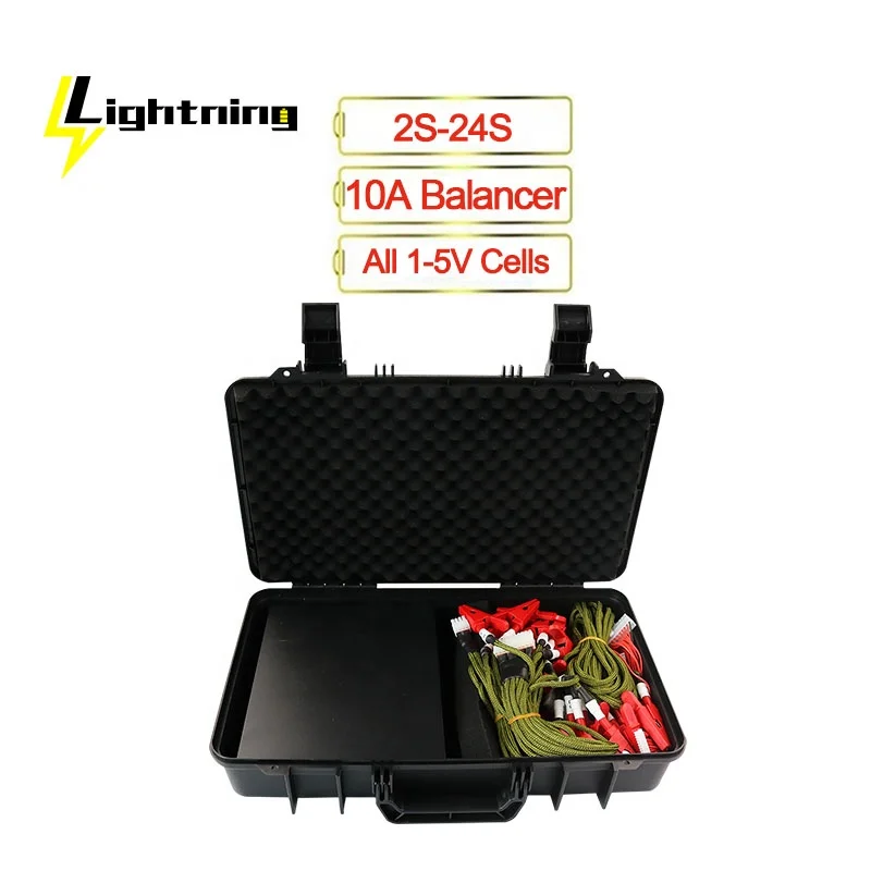 Lithium Ion Battery Balancer 10a Current Adjustment 2-24s Smart Active ...