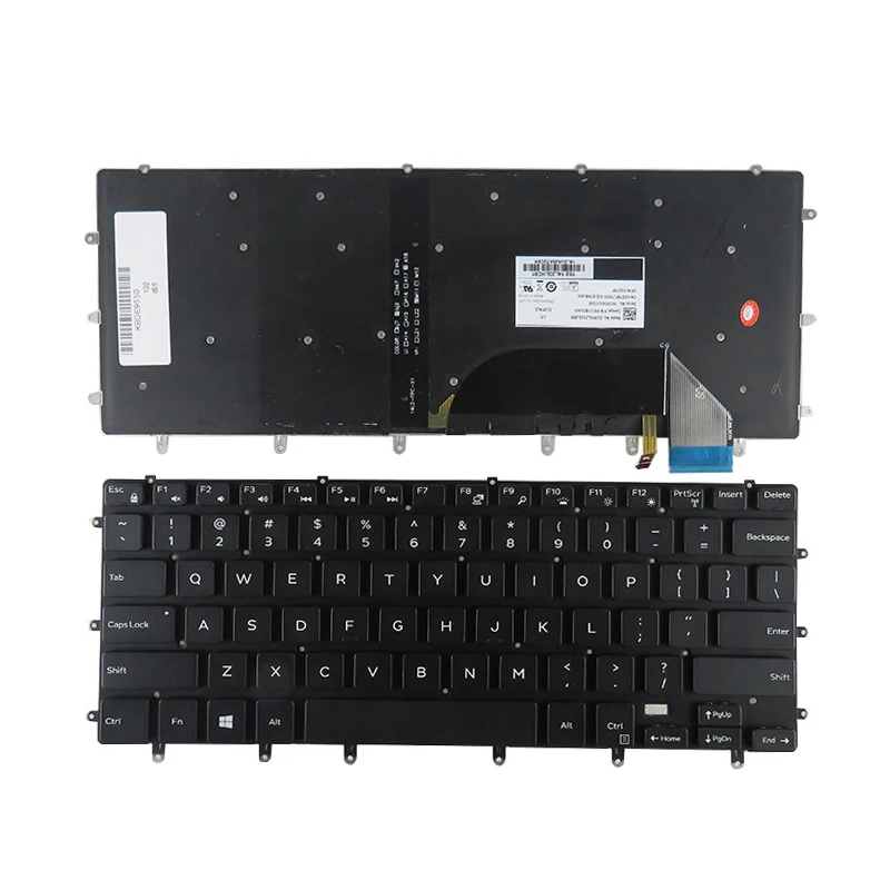 Original Us Keyboard For Dell Xps 15 9550 9560 Notebook Keyboard ...