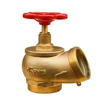 Y Type Aluminum Fire Water Divider With Brass Coupling Fire Hydrant ...