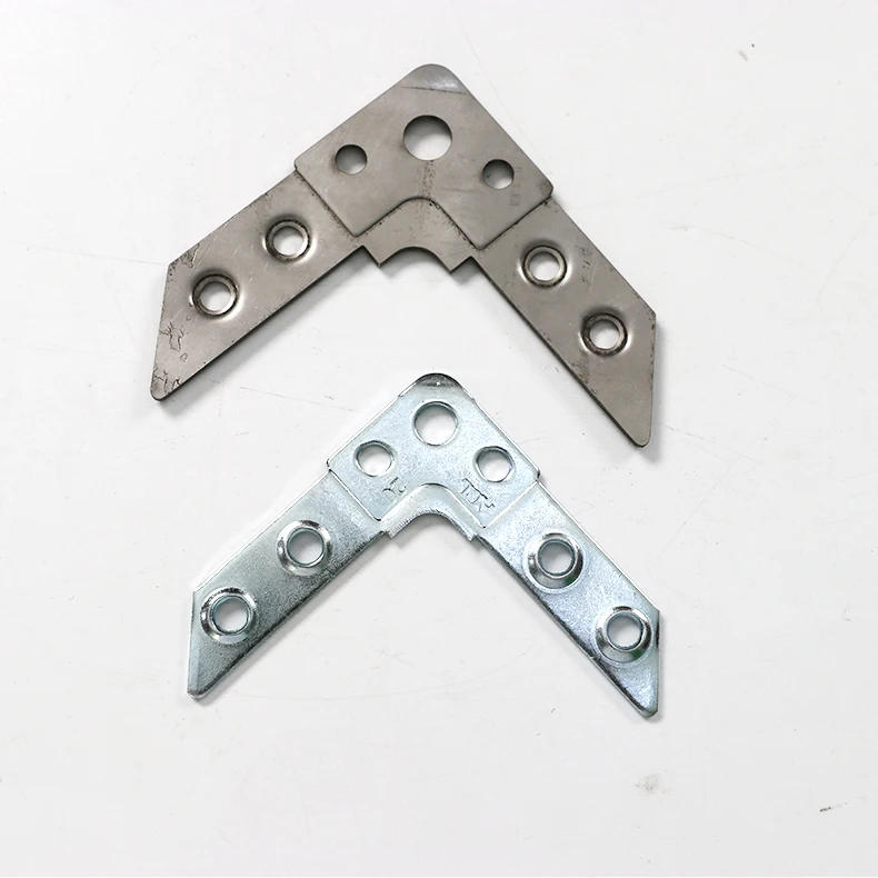 TDC Galvanized Steel Duct Flange Corner for HVAC Connectors