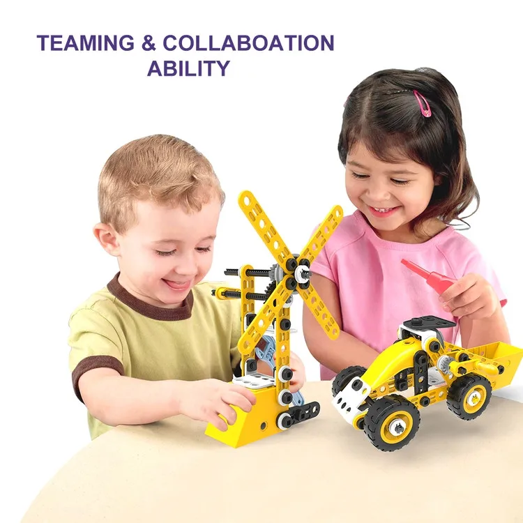 Large Particles Creativity Bricks Sliding Car Diy Self-assembly Technic Building Block Wholesale ...