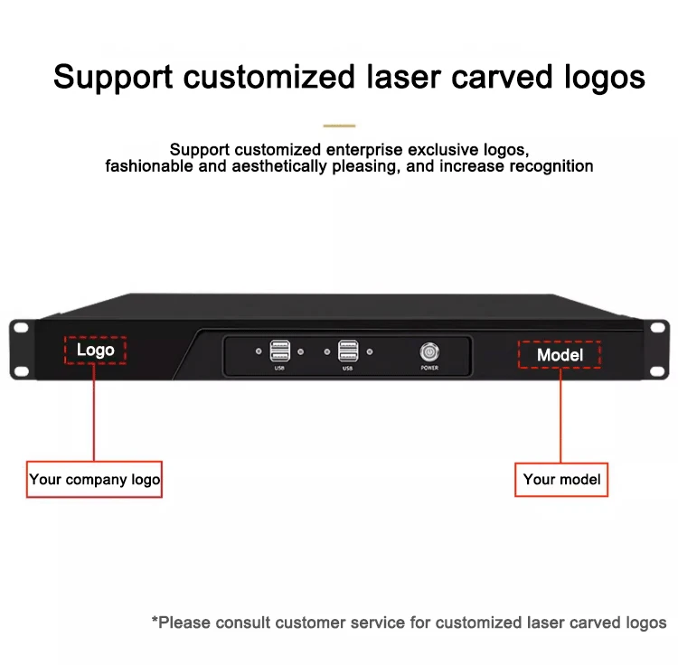 12th Gen Lga1151 2lan Ddr4 Desktop Ipc 1u Amplifier Professional Class D Server Chassis ...
