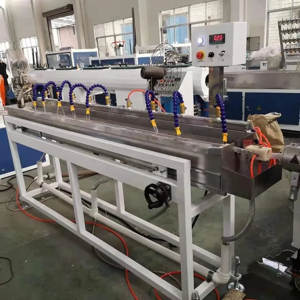 Pvc Plastic Mesh Tubing Making Machine Factory Plastic Reinforced Fiber ...