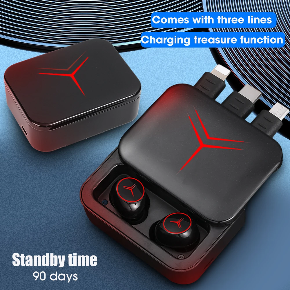 TWS M88plus Bluetooth 5.2 Earphones - HIFI Gaming Sound