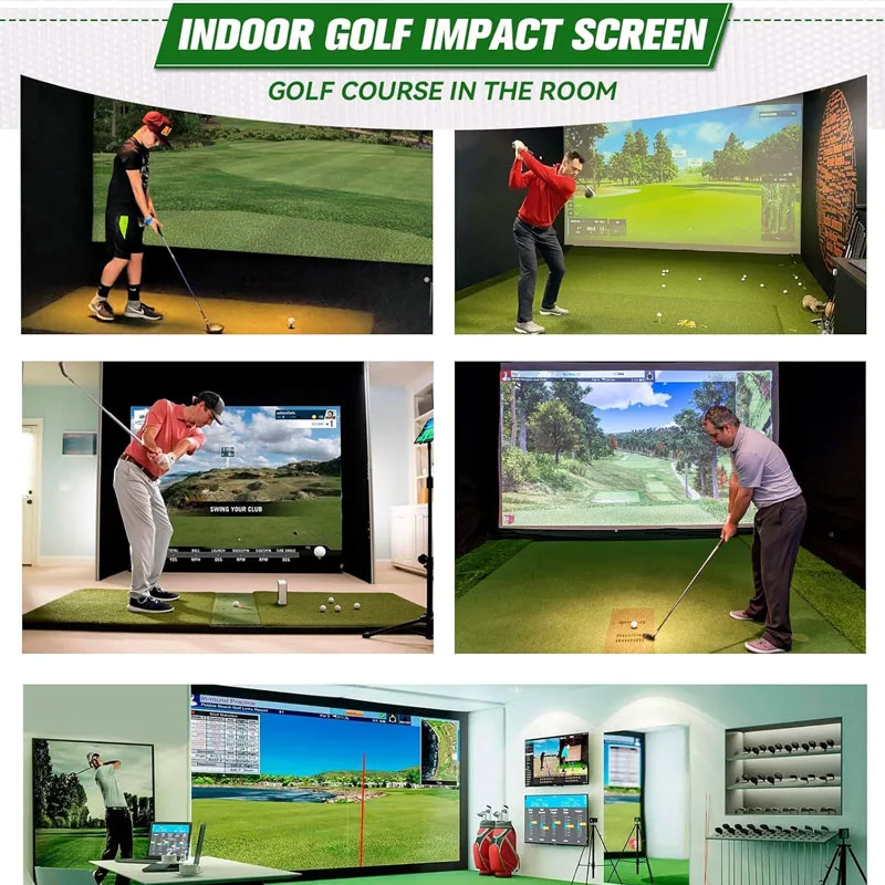 Customized Indoor Golf Simulator Box - High Precision Training