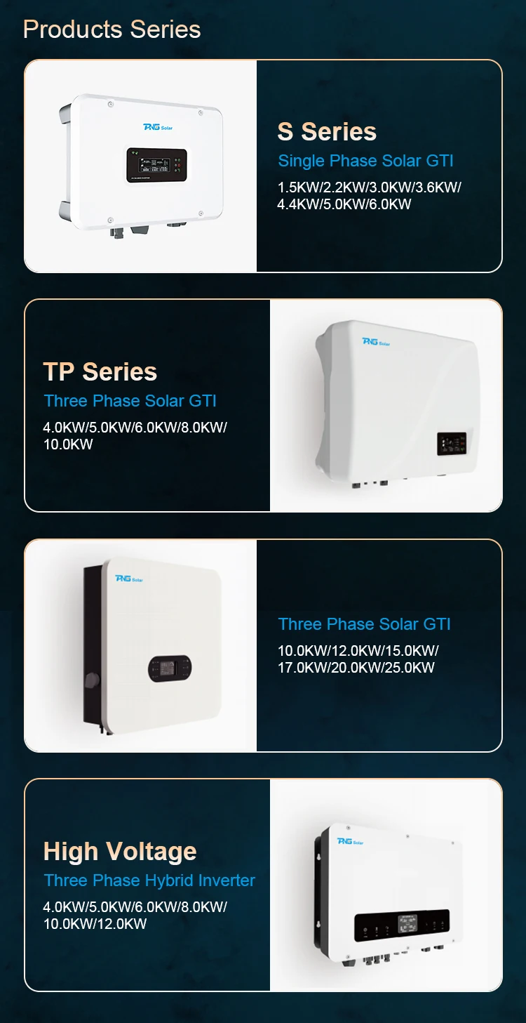12.5kva 8kw 10kw 12kw 48V DC to AC Solar Inverter for Home