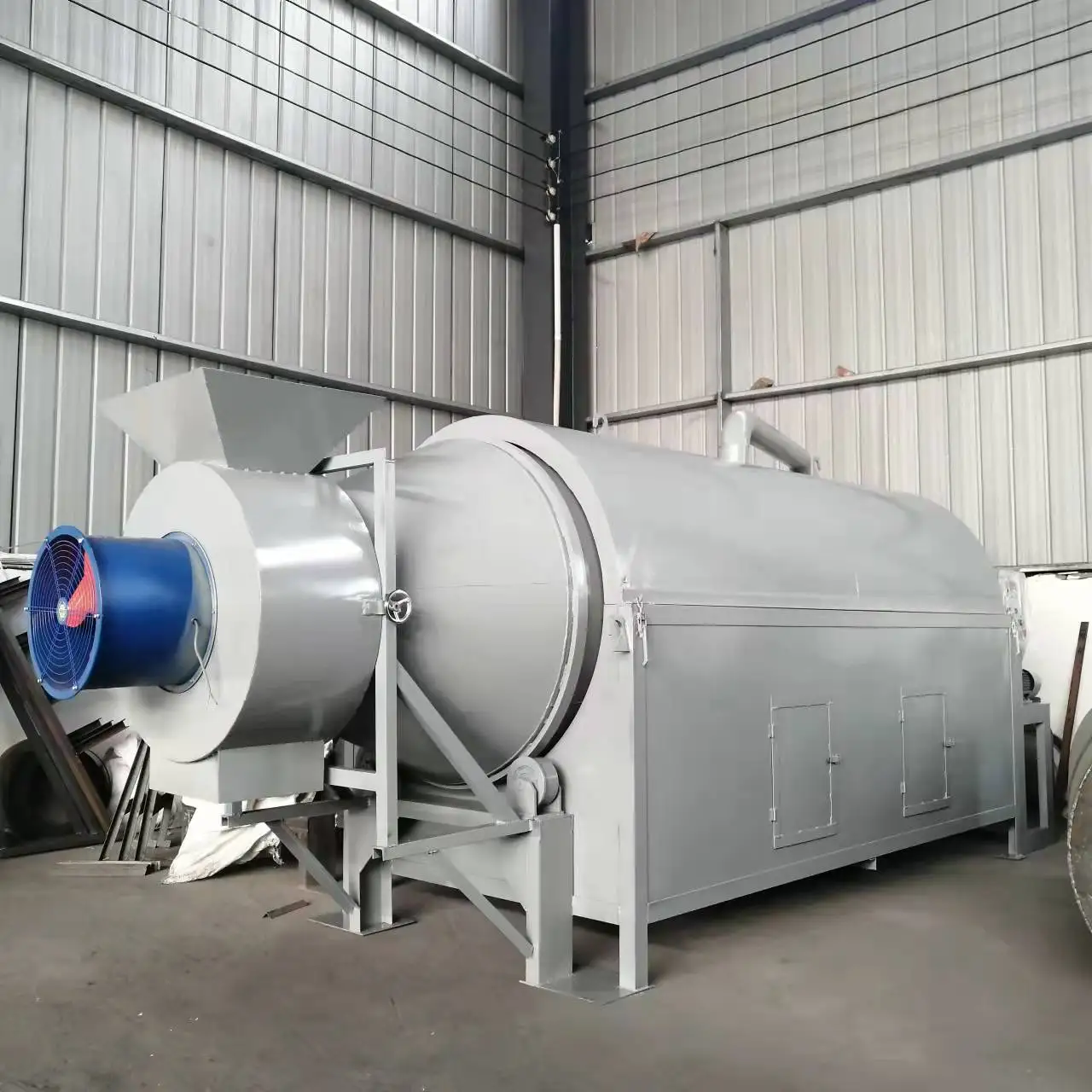 Small Rotary Drum Dryer Machine for Food Processing & Sand Drying Price ...