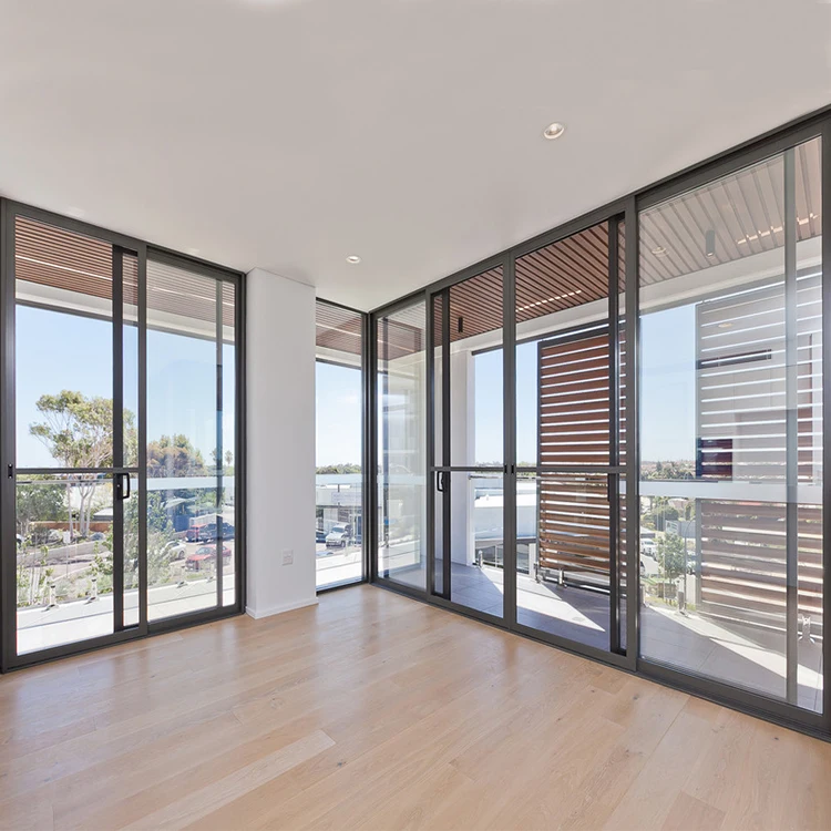 Sound Proof Aluminum Profile Sliding Doors for Villas