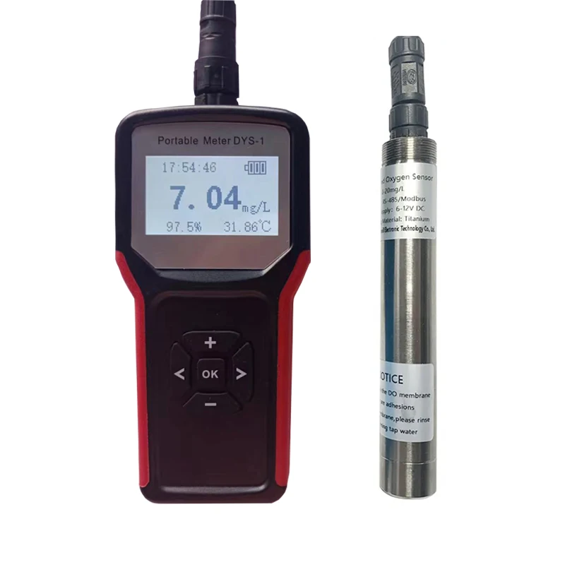 Aquarium Dissolved Oxygen Sensor Meter Oortable Dissolved Oxygen ph ...