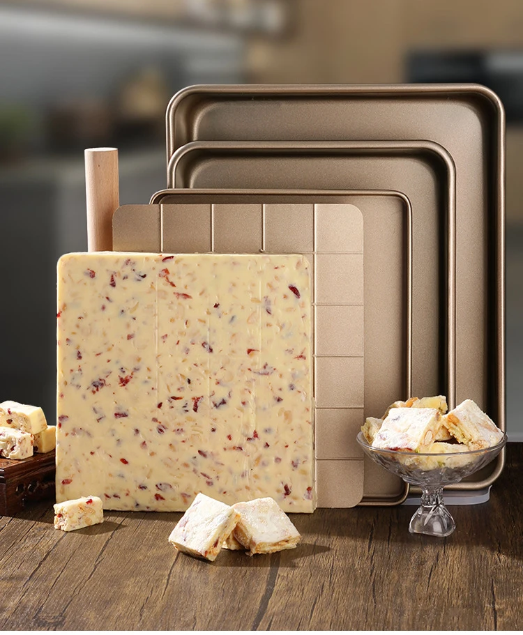 New Design Professional Sachima Nougatse Cake Mold Square Non-dtick ...