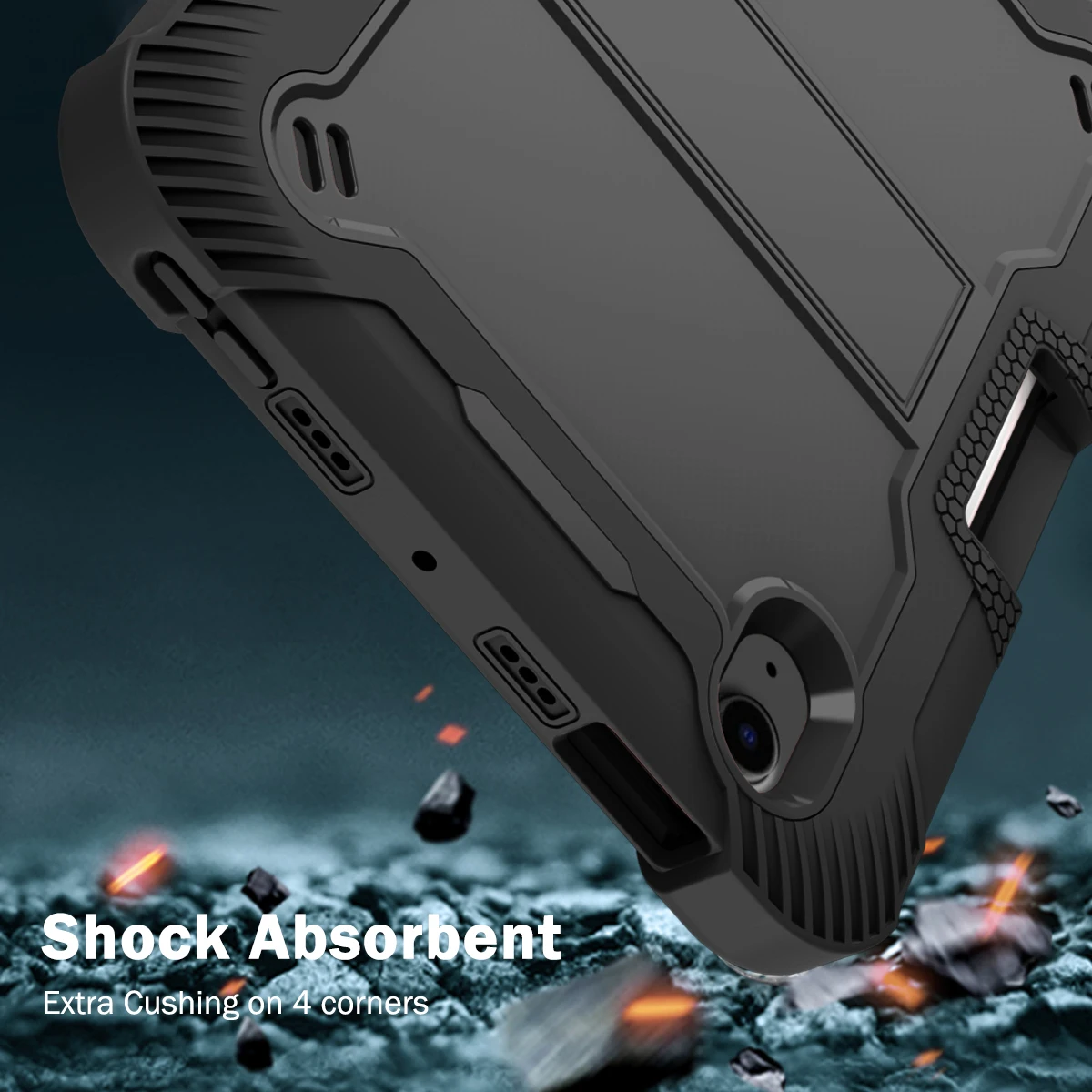 For Ipad Pro 11 2018 2020 2021 2022 Shockproof Silicone Protective ...