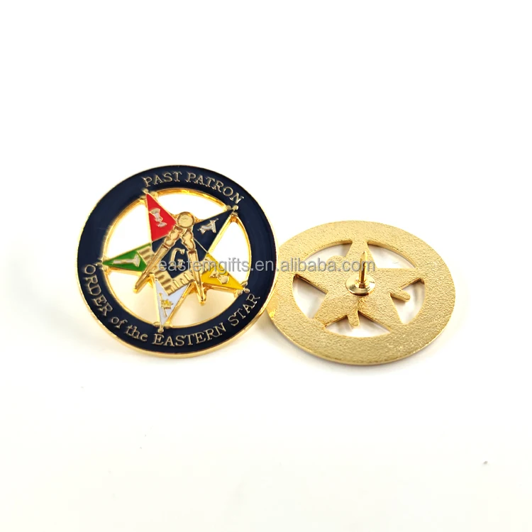 Masonic Turtle Pin - Custom Lapel Badge with Symbolic Meaning
