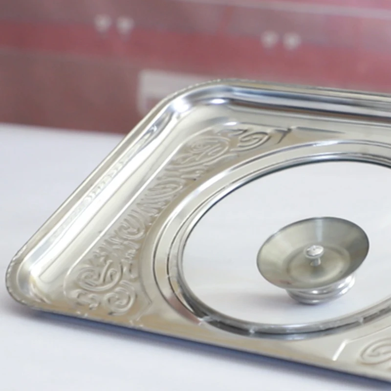 Cheap Price Stainless Steel Dish Plate Glass Buffet Container Stove ...