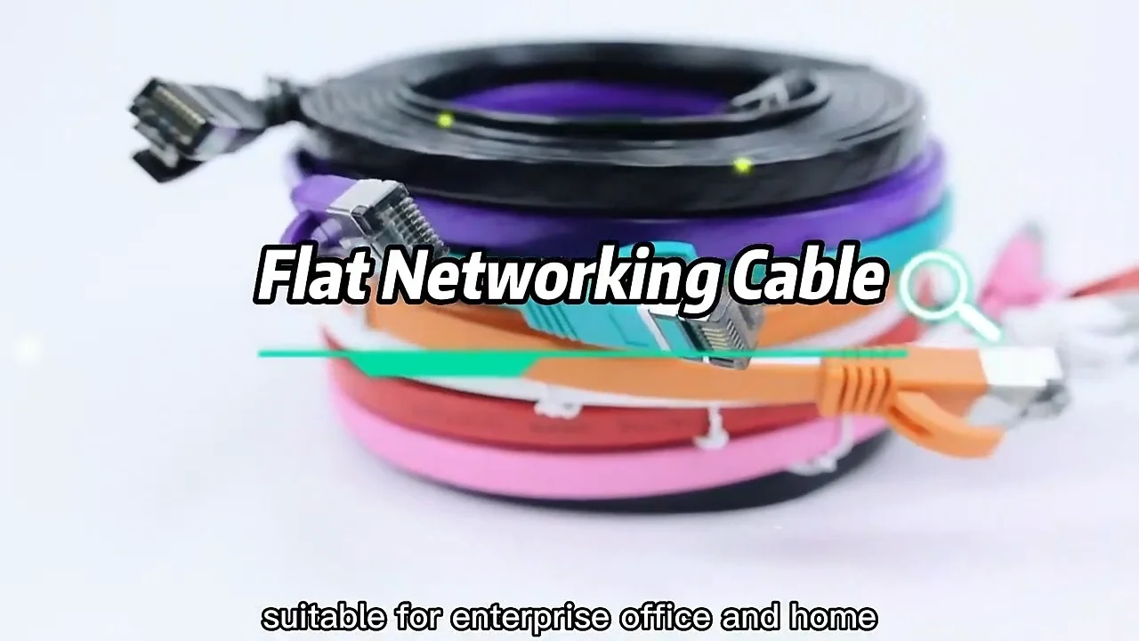 Flat Network Cable Cat5e/cat6/cat6a/cat7 Rj45 Ethernet Ultra-thin Patch ...