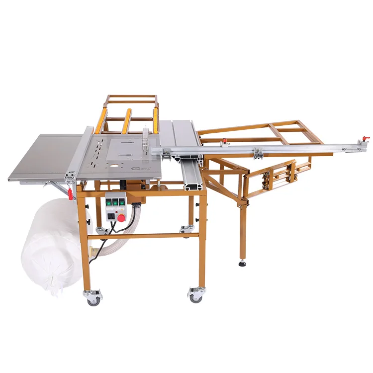 Zhongshan JZY JT-9D sliding table saw machine woodworking dust free ...