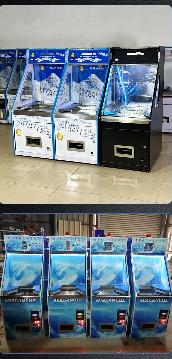 Hot Selling Coin Operated Games Bonus Hole Coin Pusher Arcade Ticket ...