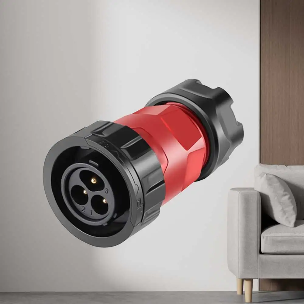 Oswell Industrial Connector Plug Waterproof 220v 3 Pin Circular ...