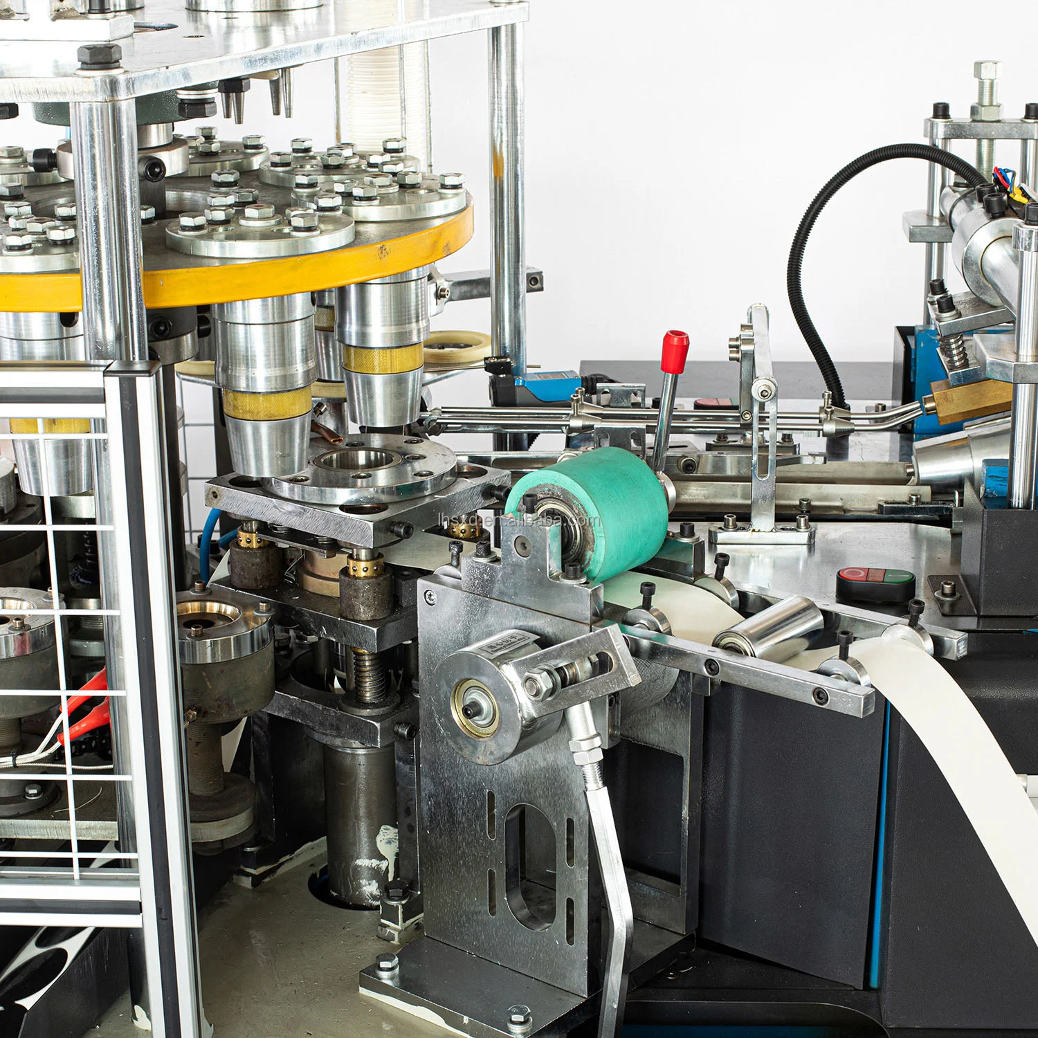 High Speed Fully Automatic Paper Cup Machine Disposable Plastic Plates ...