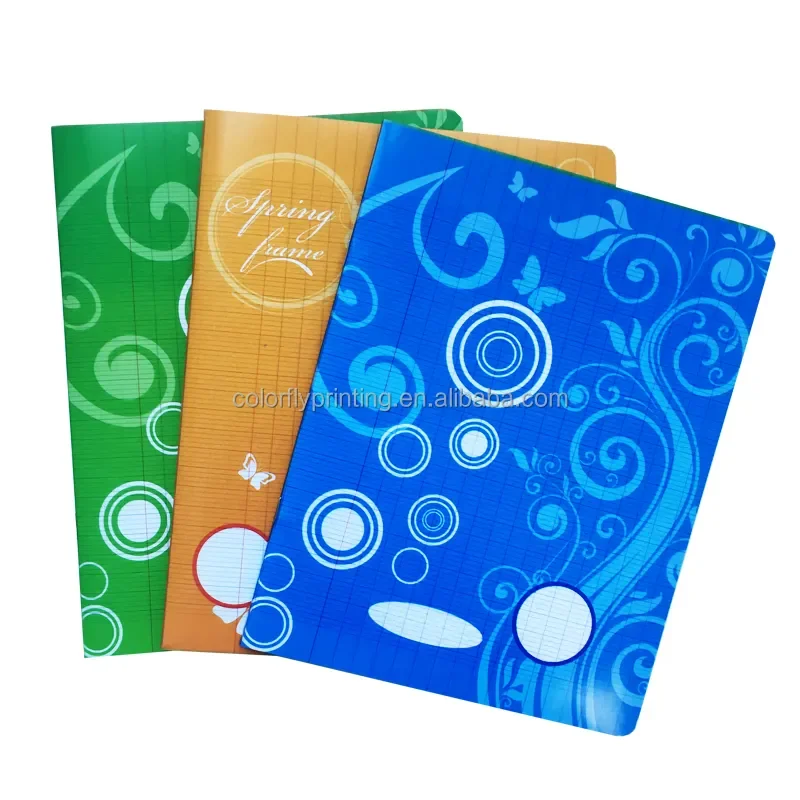 Colorful Softcover Exercise Book - Wholesale & Customization