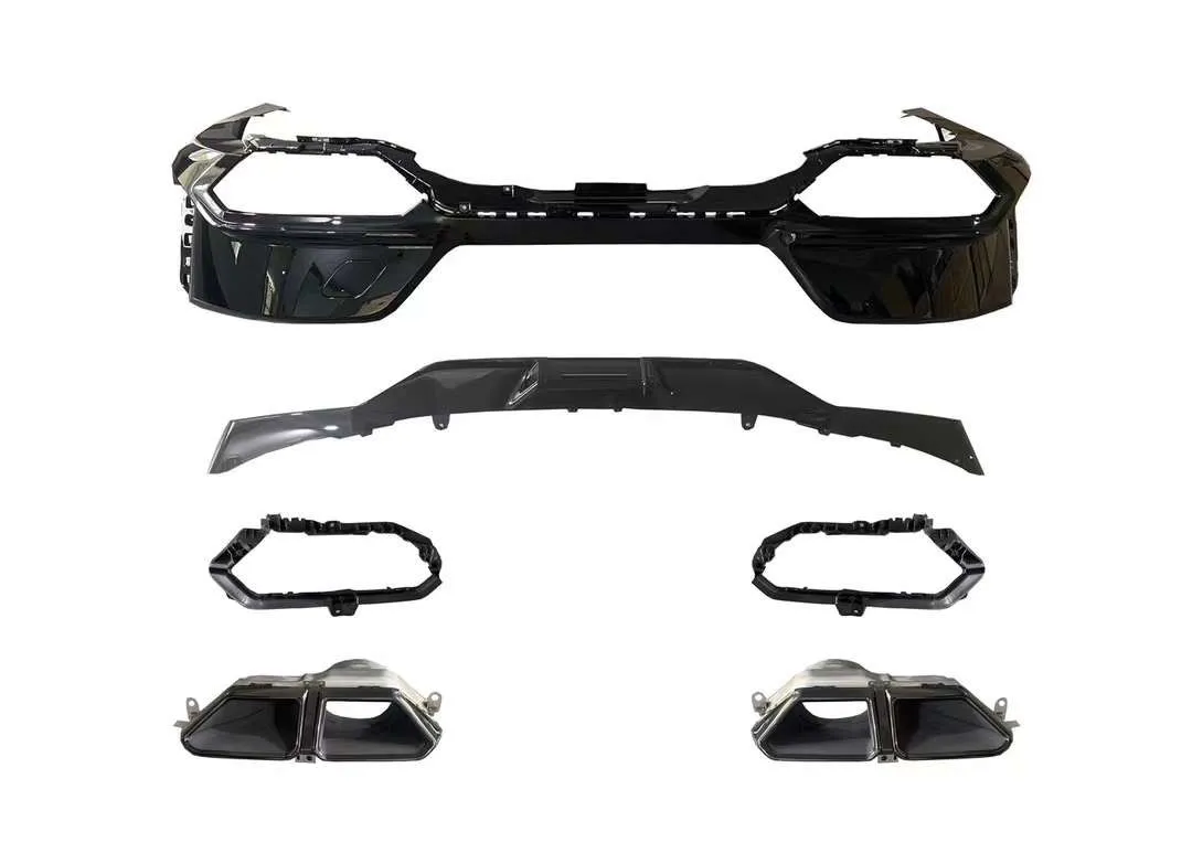 Black Samurai Body Kit Is Suitable for BMW G70 7 Series G70 Tail Side ...