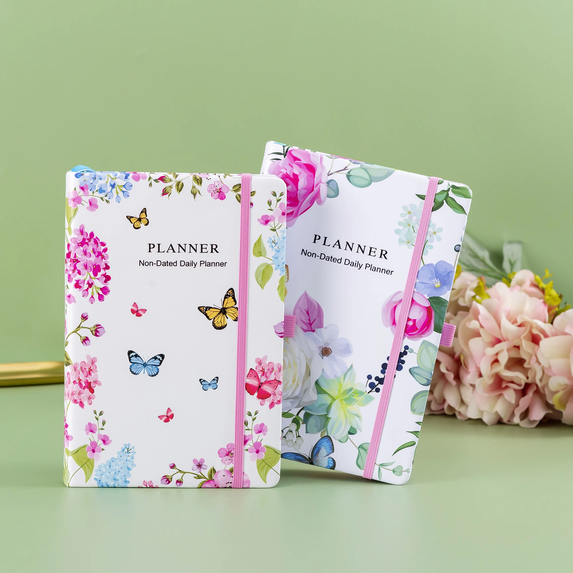 Hardcover A5 Pu Leather Diary Custom Printed Pages Writing Journal ...