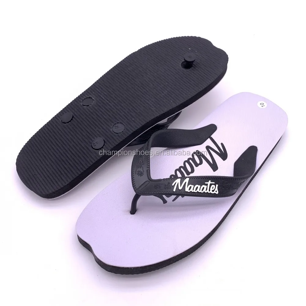 Dragon Pattern Mens Thong Flip Flops Slippers Plain With Five Plugs ...