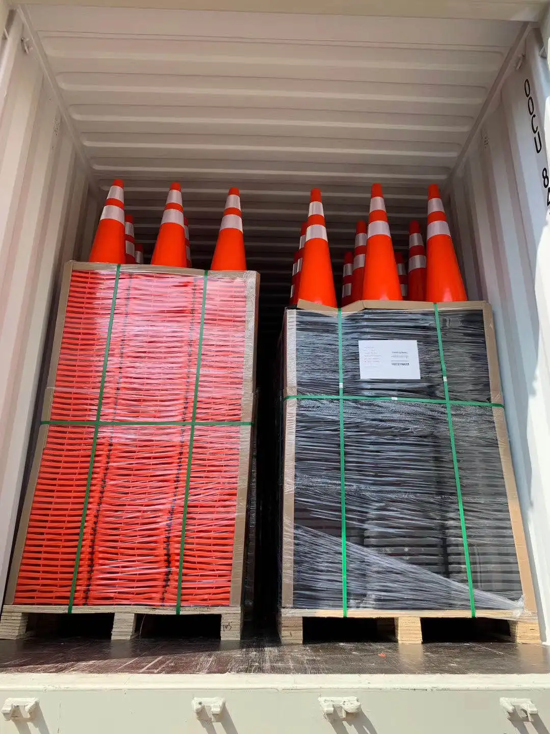 12 Inch Safety Cones - Flexible Traffic Cones with Reflective Stripe