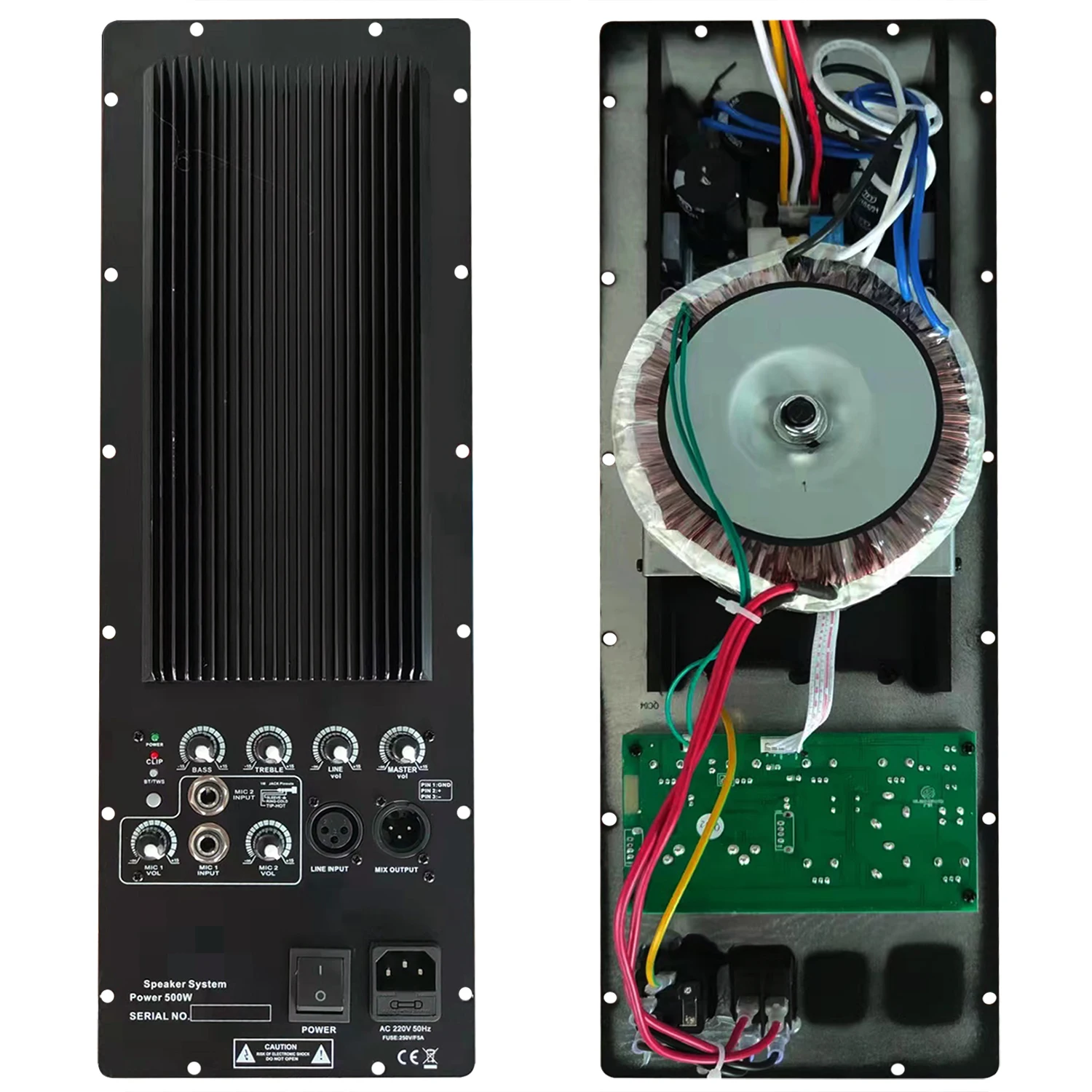 4000W 15" Active PA Speaker System - Portable Wireless DJ Sound Box for ...