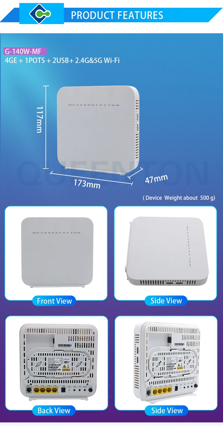 Ftth Ont Modem Gpon Wifi Onu Ont Fiber Cable Gpon Ont Modem Router G ...