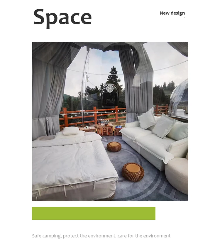 Pc Bubble Geodesic Dome Clear Igloo Tent Polycarbonate Dome Tent House ...