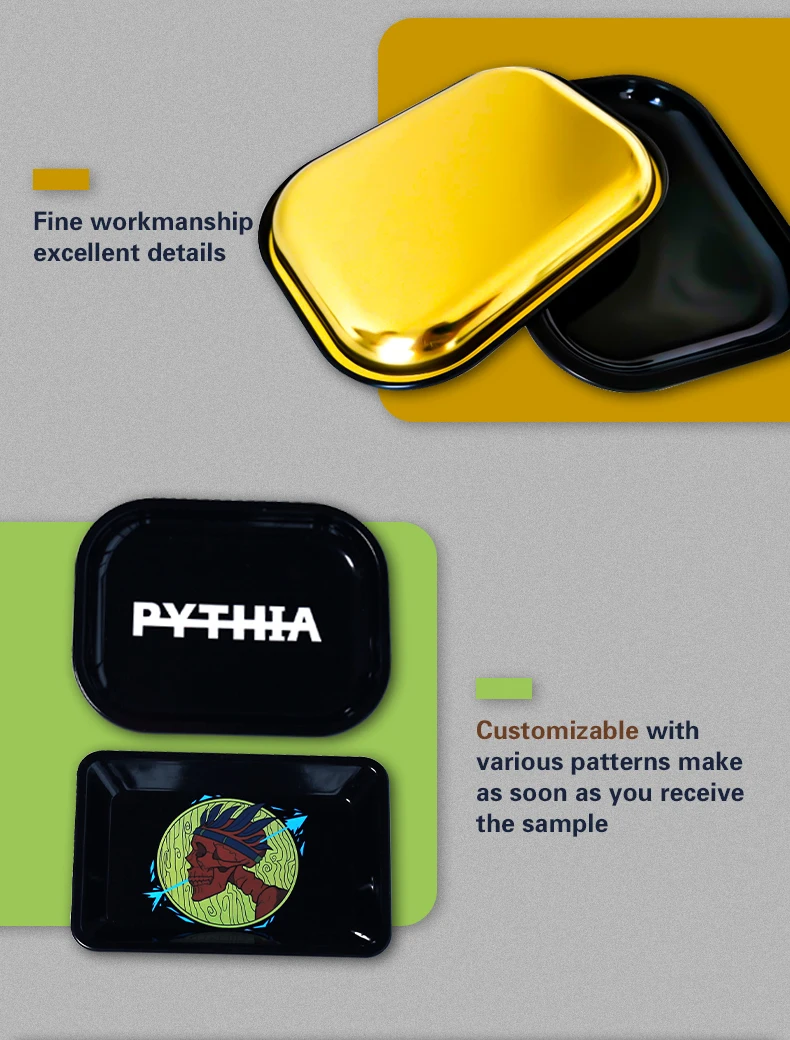 New Arrival Low Moq Stainless Steel Morden Style Custom Size Smoking ...