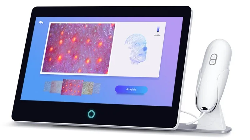 Wholesale Portable Skin Moisture Analyzer Facial Machine Skin Analysis ...