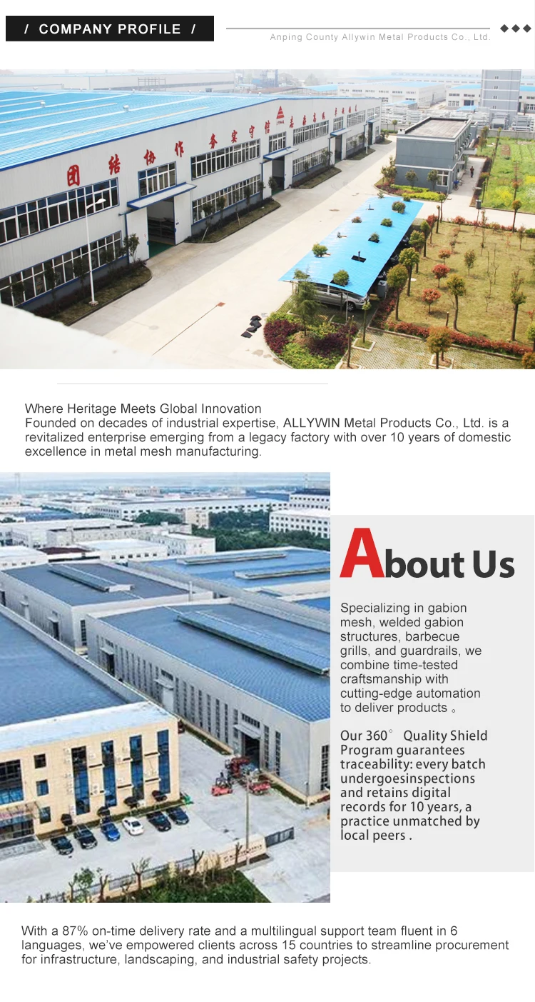 ALLYWIN Robot Safety Fence - Industrial Guardrail Solutions