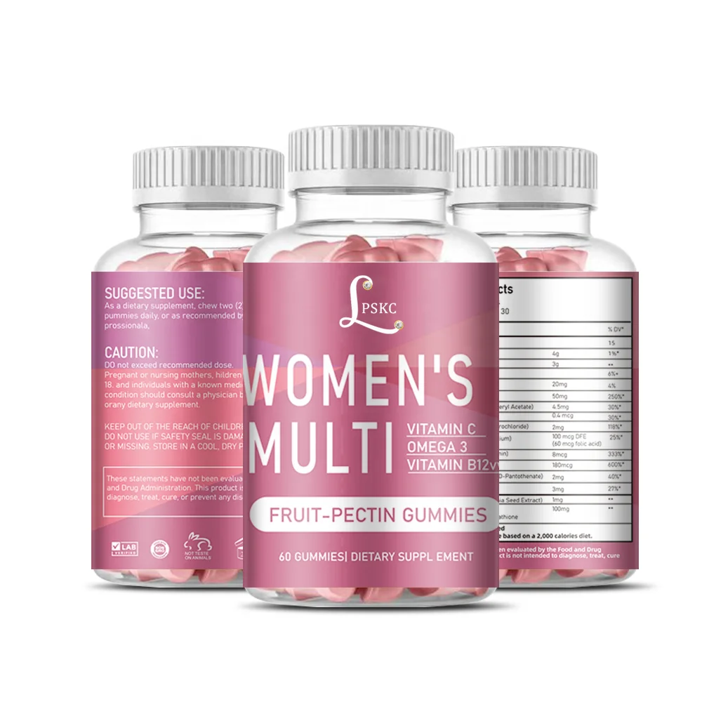 Hot Sell Best Multivitamin Gummies Candy For Women Immune Energy Boost ...