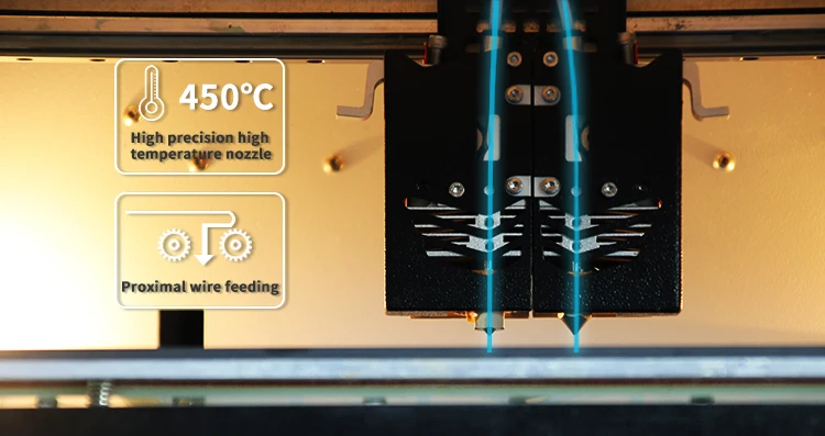 High Precision Peek 3d Printing Machine Fdm With Printing Temperature ...