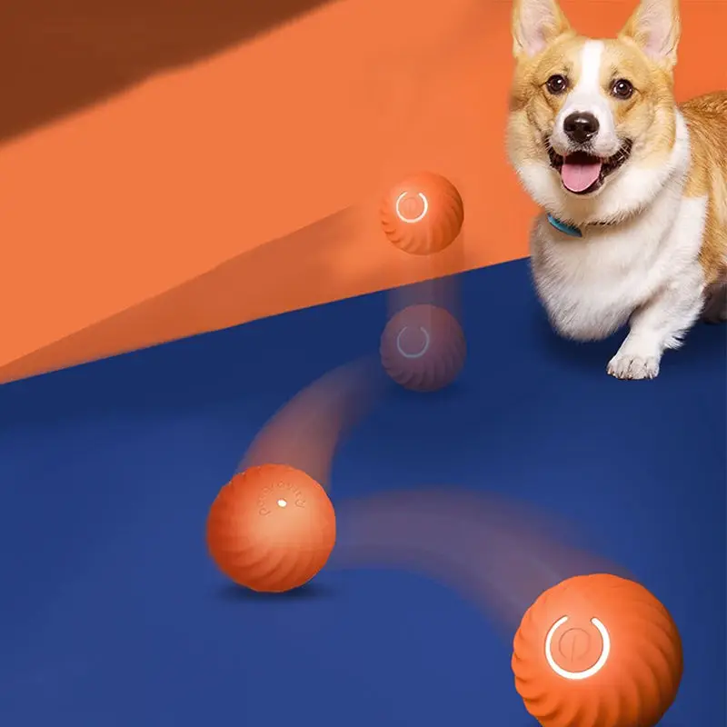 Interactive Dog Toy - Smart Bouncing Ball for Small Dogs