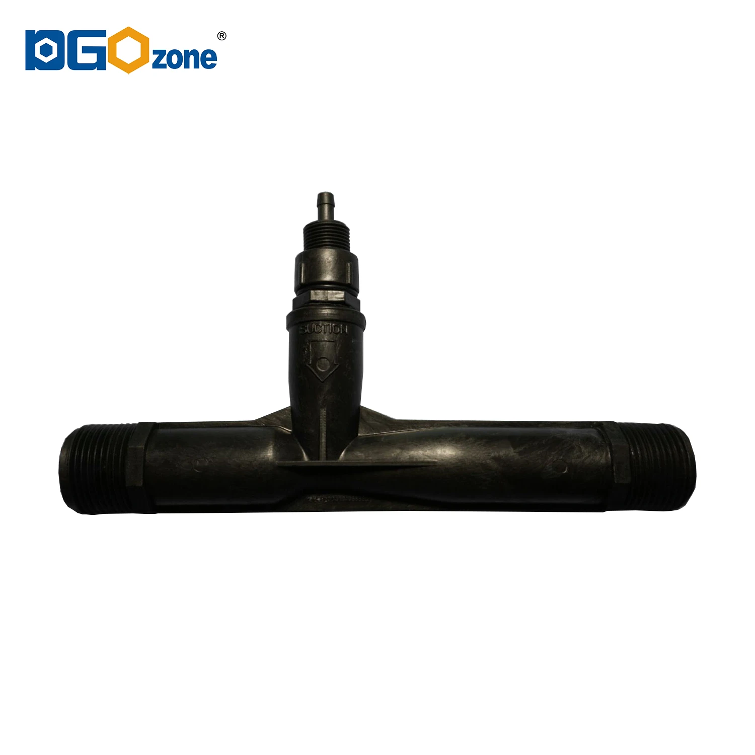 1" PVDF Venturi Injector - Efficient Ozone Gas Mixing