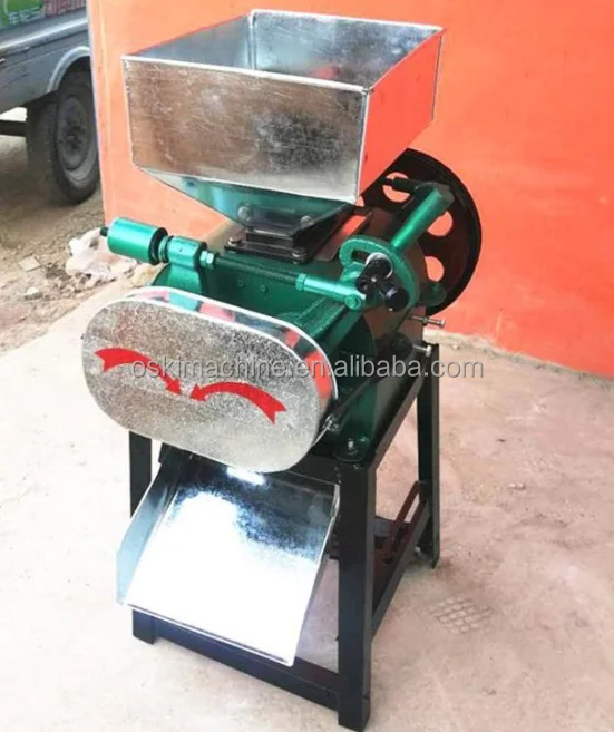 Wheat Bean Flattener Squashing Machine Oat Flakes Making Machine - Buy ...
