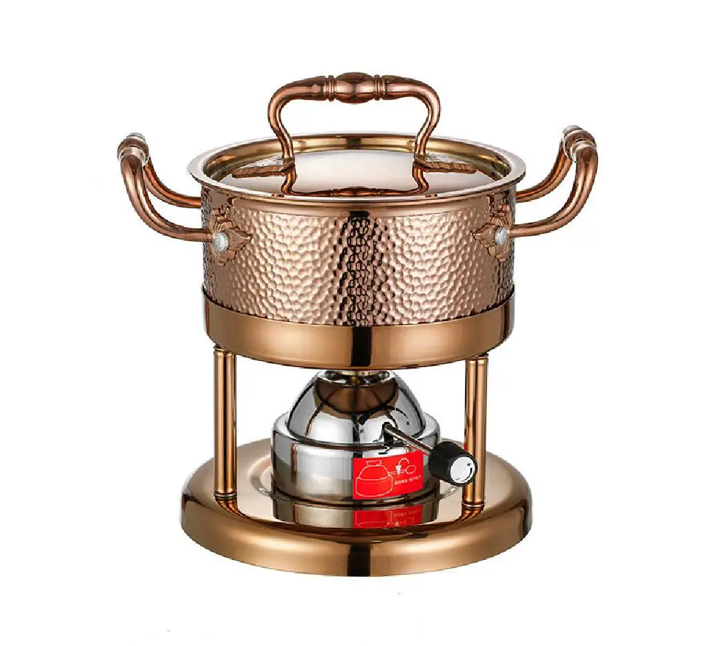304 Stainless Steel Luxury Individual Hotpot / Hot Pots Food Warmer ...