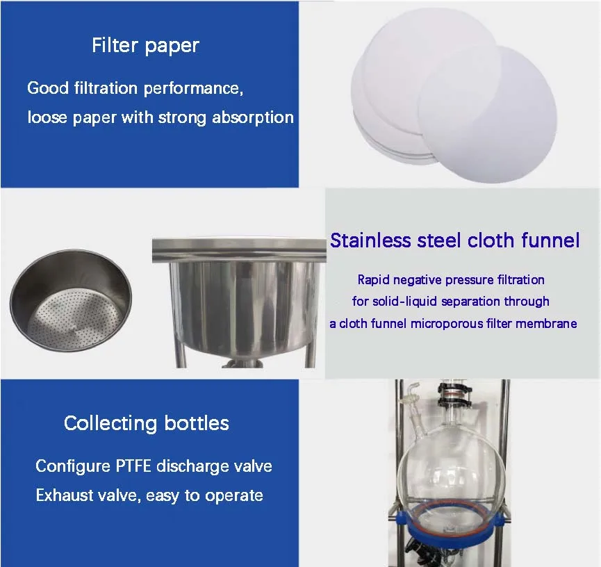 Laboratory Vacuum Filter Rotary Drum Filter - Easy to Operate